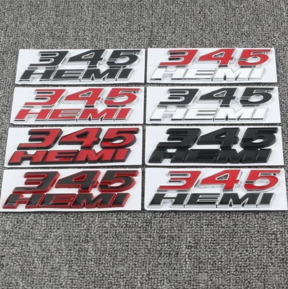 Other | One New 345 Hemi Emblem Badge Message Me Your Choice | Poshmark